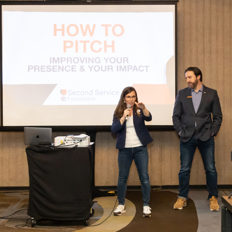 Speaking – Second Service Foundation